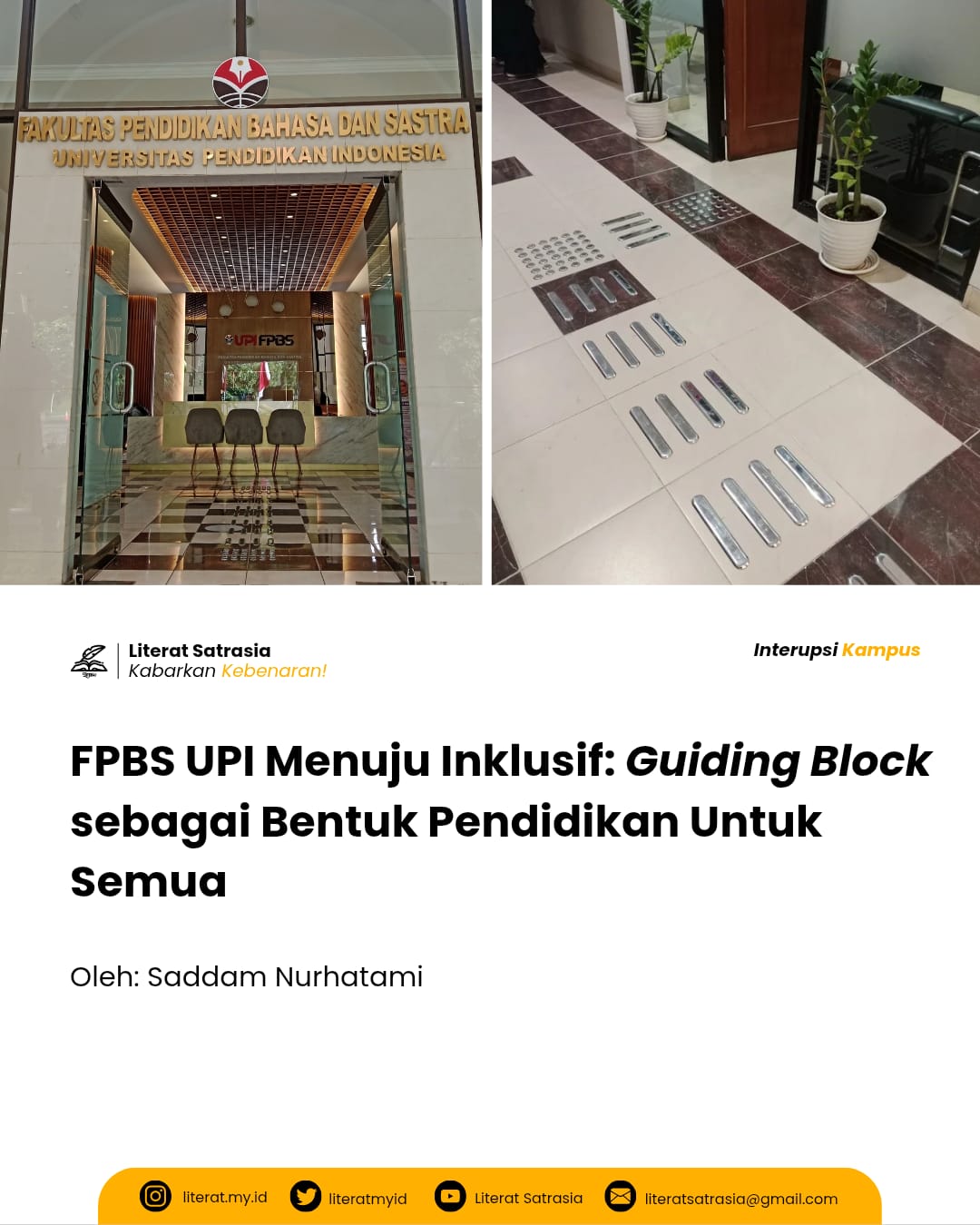 FPBS UPI Menuju Inklusif: Guiding Block sebagai Bentuk Pendidikan untuk ...